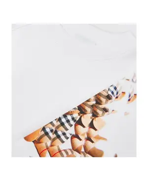 Burberry Thomas Bear Print Sweatshirt - White