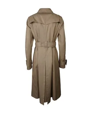 Herno Belted Double-breasted Trench Coat - Brown