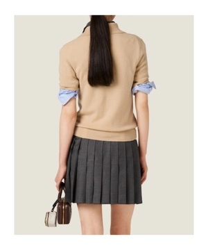 Miu Miu Cashmere Polo Sweater - No