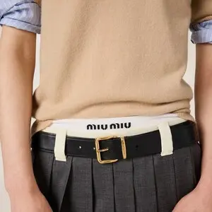 Miu Miu Cashmere Polo Sweater - No