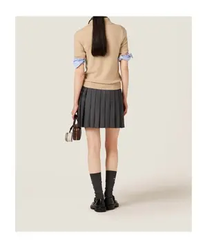 Miu Miu Cashmere Polo Sweater - No
