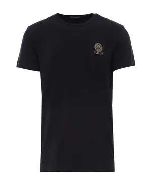 Versace Logo Printed Two-pack T-shirts