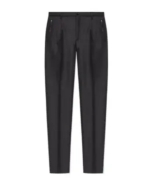 Etro Carrot Leg Pleated Trousers