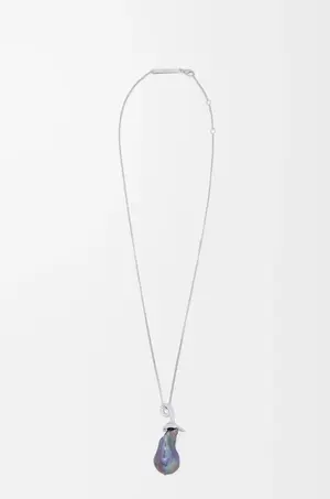 Loewe Eggplant Pendant Necklace
