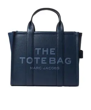 Marc Jacobs Tote Logo Debossed Medium Tote Bag - Black