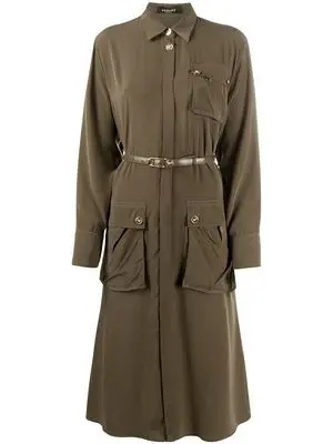 Versace Safari Midi Shirtdress