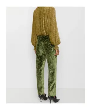 Burberry Baroque Velvet Tailored Trousers