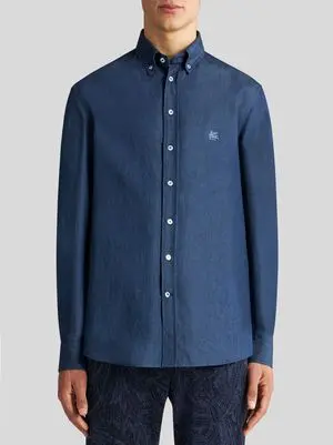 Etro Long-sleeved Button-up Shirt