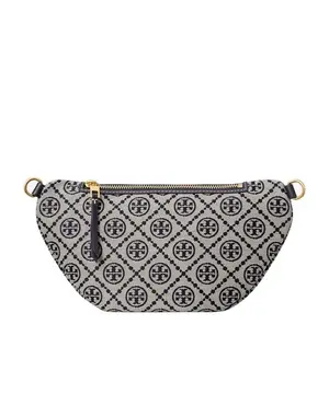 Tory Burch T Monogram Belt Bag - Gray