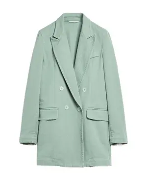 Max Mara Zenobia Double-breasted Blazer - Green