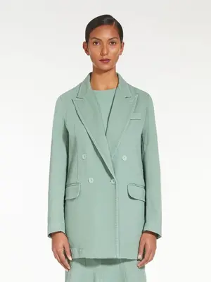 Max Mara Zenobia Double-breasted Blazer - Green