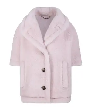 Max Mara Corvino Cape - Pink