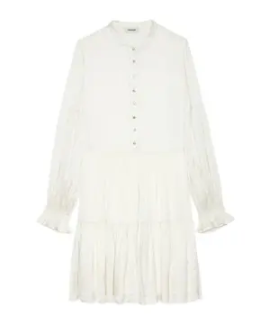 Zadig&Voltaire Randy Mini Dress - White