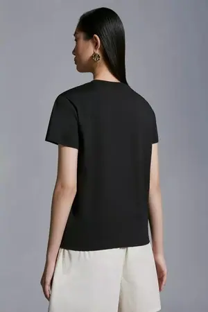 Moncler Tennis Logo Patch T-shirt