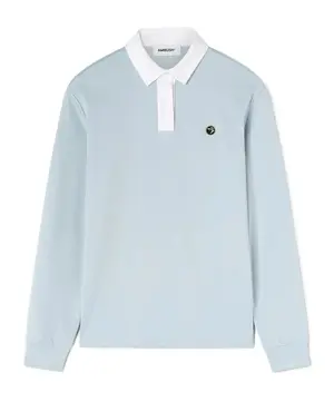 AMBUSH Logo Plaque Long Sleeved Polo Shirt - No