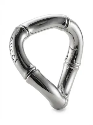 Gucci Bamboo Cuff Bracelet - Palladium Gold