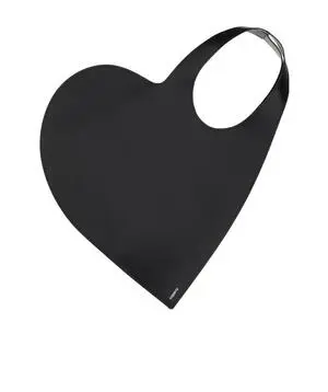 Coperni Heart Tote Bag - Black