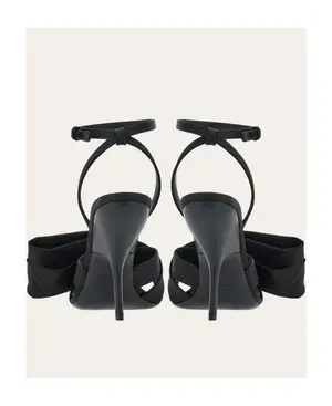 FERRAGAMO Asymmetrical Bow High-heeled Sandals