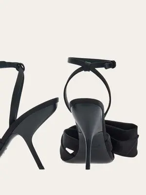 FERRAGAMO Asymmetrical Bow High-heeled Sandals