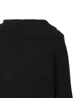 LOULOU STUDIO Ribbed Bouclette Knit Sailor Collar Pullover
