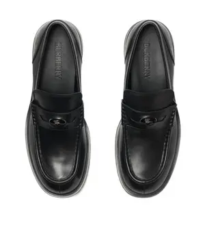 Burberry Rogue Slip-on Loafers With Equestrian Knight Design