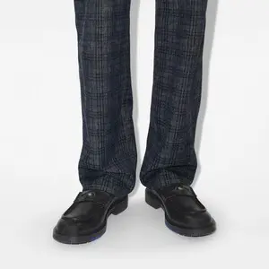 Burberry Rogue Slip-on Loafers With Equestrian Knight Design