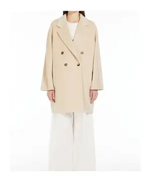 Max Mara Belted Kimono Sleeve Coat