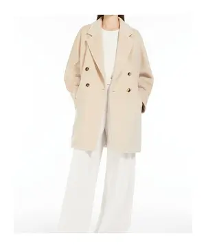 Max Mara Belted Kimono Sleeve Coat