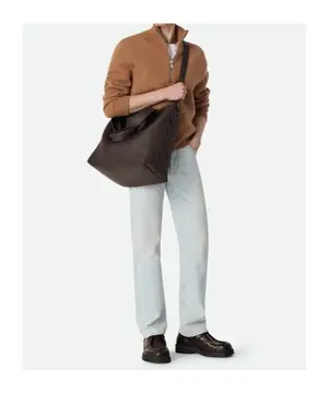 Bottega Veneta Large Diago Tote - Black