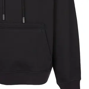WOOYOUNGMI Hooded Sweatshirt With Floral Graphic - Black