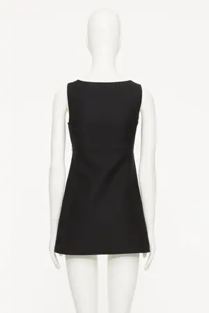 Valentino Garavani Cut-out Sleeveless Dress