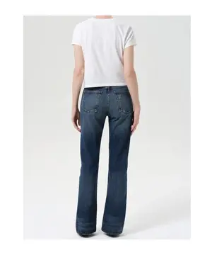 AGOLDE Kick Boot High-rise Bootcut Jeans - Blue