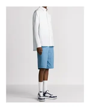 Dior Logo Embroidered Bermuda Shorts