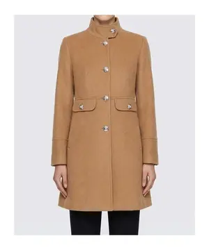 Liu Jo High Neck Buttoned Coat