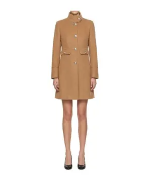 Liu Jo High Neck Buttoned Coat