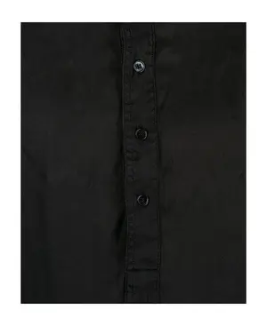 TOM FORD Long-sleeved Half Buttoned Pyjama Shirt - Black
