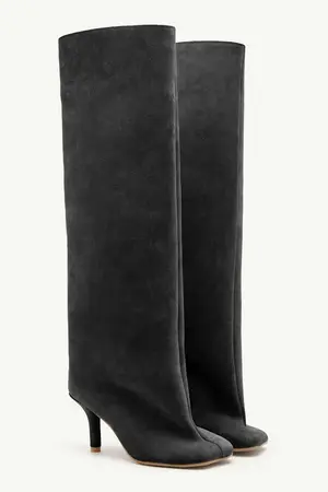 MAISON MARGIELA Square Toe Slouch Boots