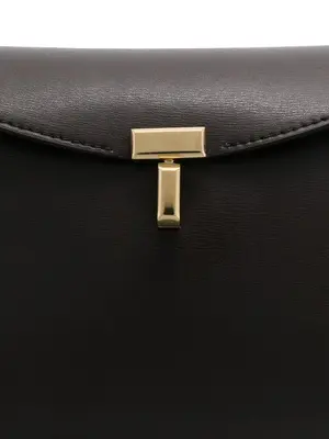 TOTEME T-lock Clutch Bag - Cedar Brown
