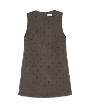 P.a.r.o.s.h Embellished Sleeveless Dress