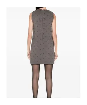 P.a.r.o.s.h Embellished Sleeveless Dress