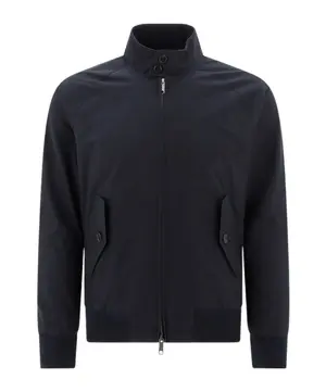 BARACUTA G9 Harrington Bomber Jacket - Black