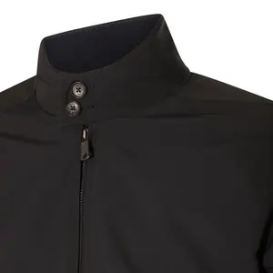 BARACUTA G9 Harrington Bomber Jacket - Black
