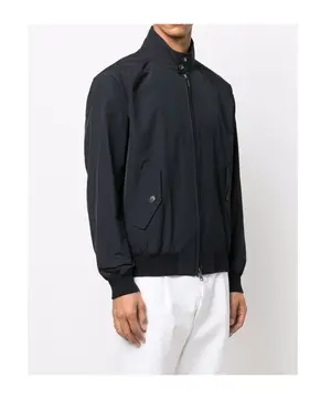 BARACUTA G9 Harrington Bomber Jacket - Black