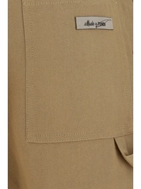 Fendi Logo Patch Wide-leg Shorts