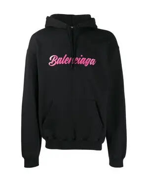 Balenciaga Trimmed Sweatshirts Hoodies For Men