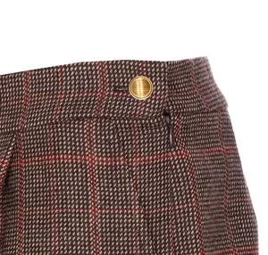 Chloé Plaid Skirt