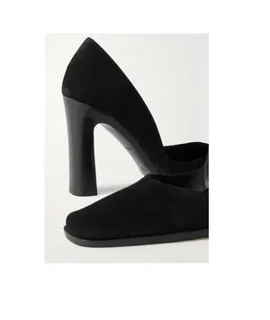 THE ROW Mae Square Toe High Heels