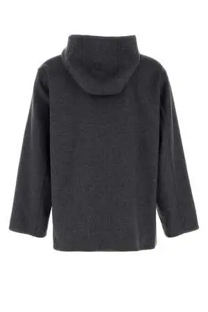 Bottega Veneta Hooded Double Face Zipped Jacket - Black