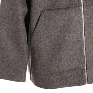 Bottega Veneta Hooded Double Face Zipped Jacket - Black
