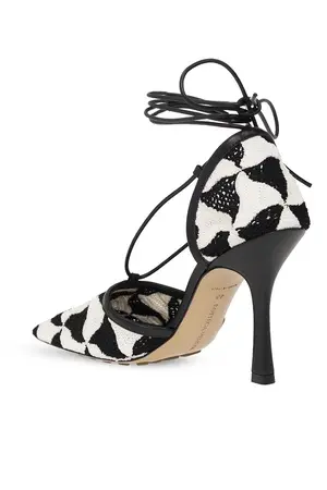 Bottega Veneta Stretch Ghost Crochet Sandals